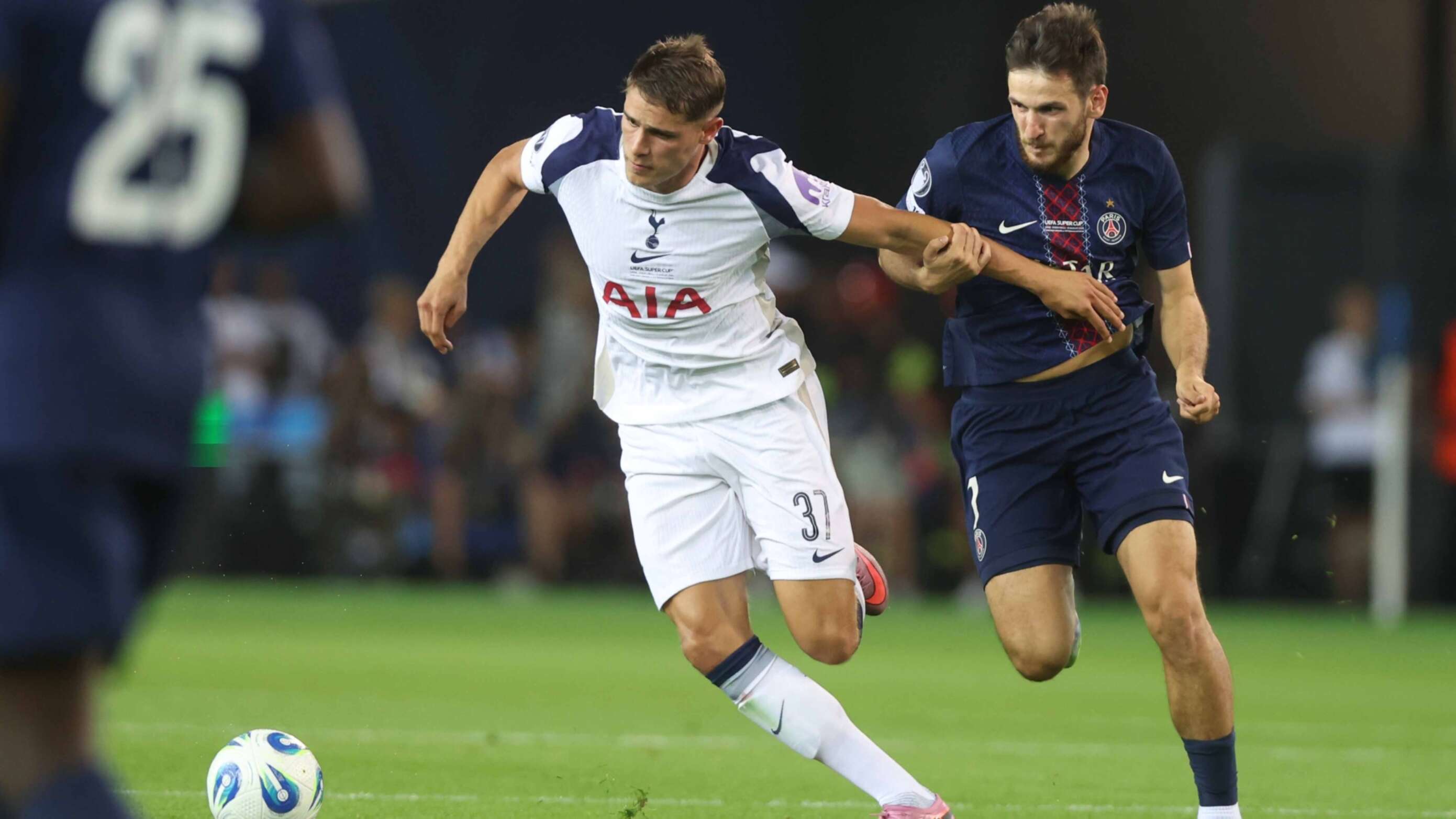 Gemist: samenvatting: UEFA Super Cup: PSG - Tottenham Hotspur